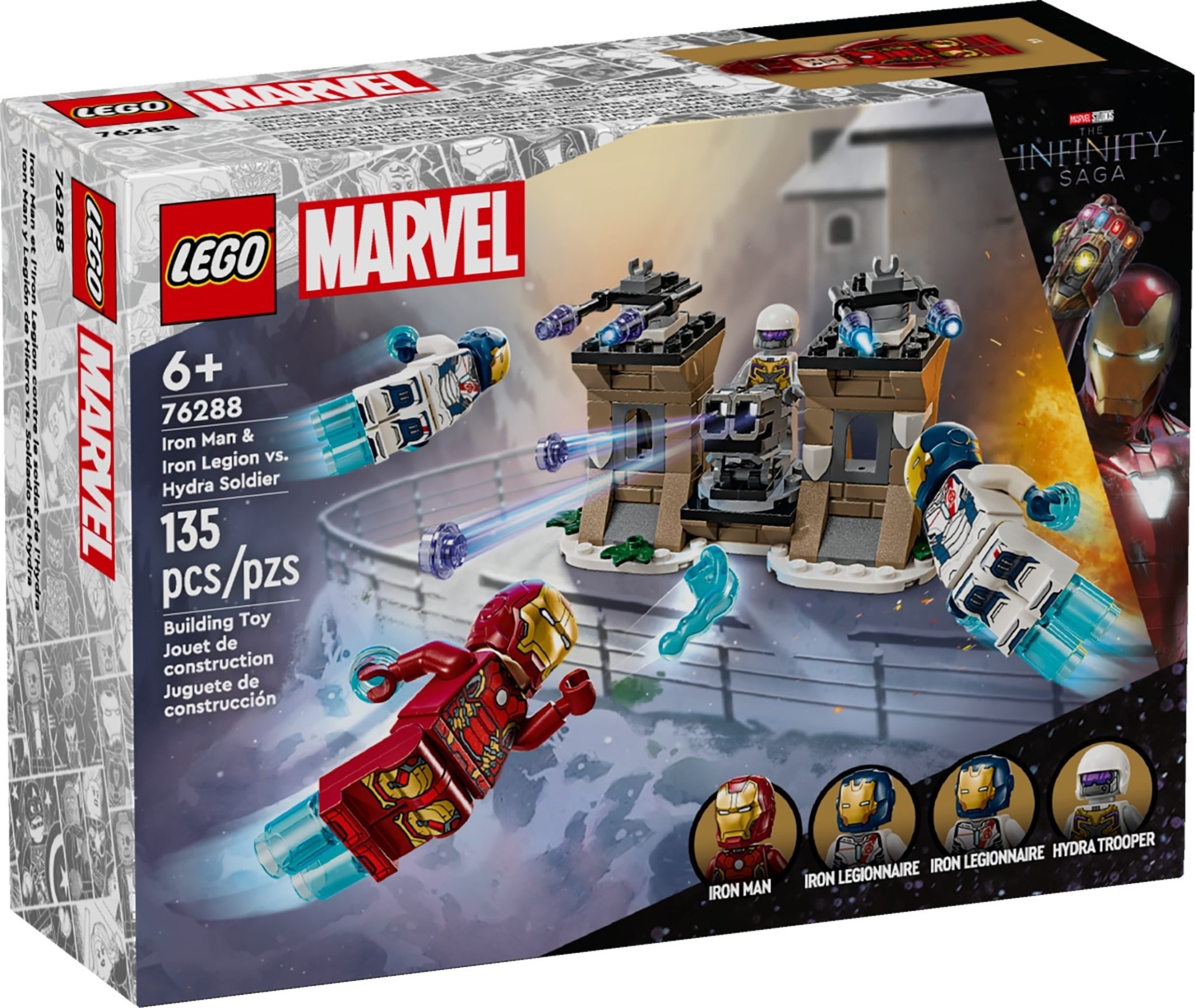 IRON MAN & IRON LEGION VS HYDRA SOLDIER - THE TOY STORE