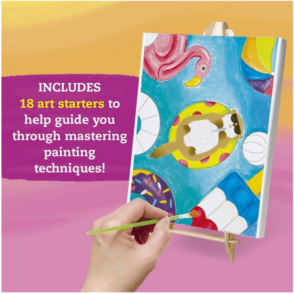 KLUTZ CANVAS PAINTING STUDIO THE TOY STORE