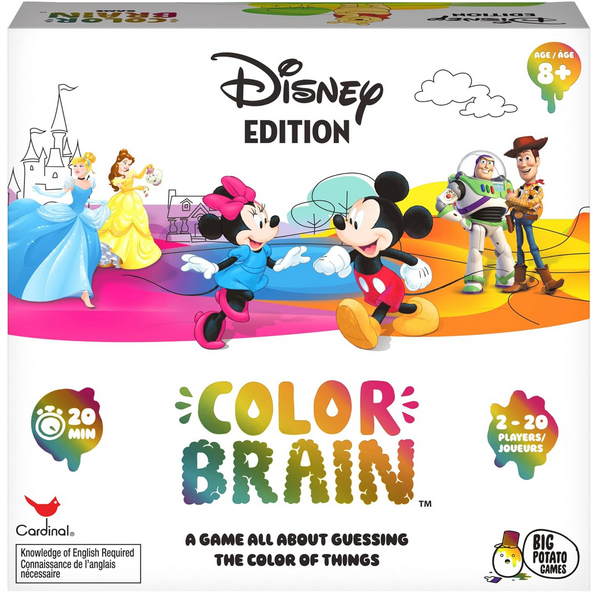 DISNEY COLORBRAIN BOARD GAME - THE TOY STORE