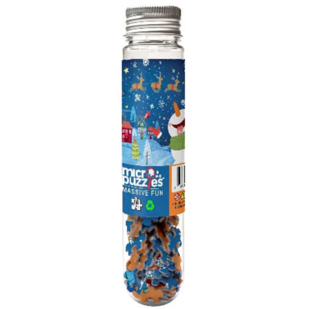 150 MICRO HOLIDAY PUZZLE HERE COMES SANTA - THE TOY STORE