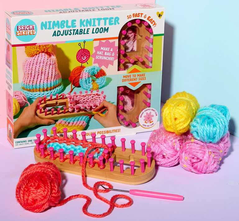NIMBLE KNITTER ADJUSTABLE LOOM - THE TOY STORE