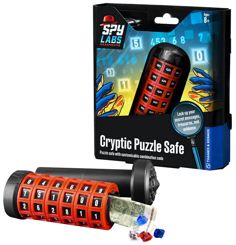 SPY LABS: CRYPTIC PUZZLE SAFE - THE TOY STORE