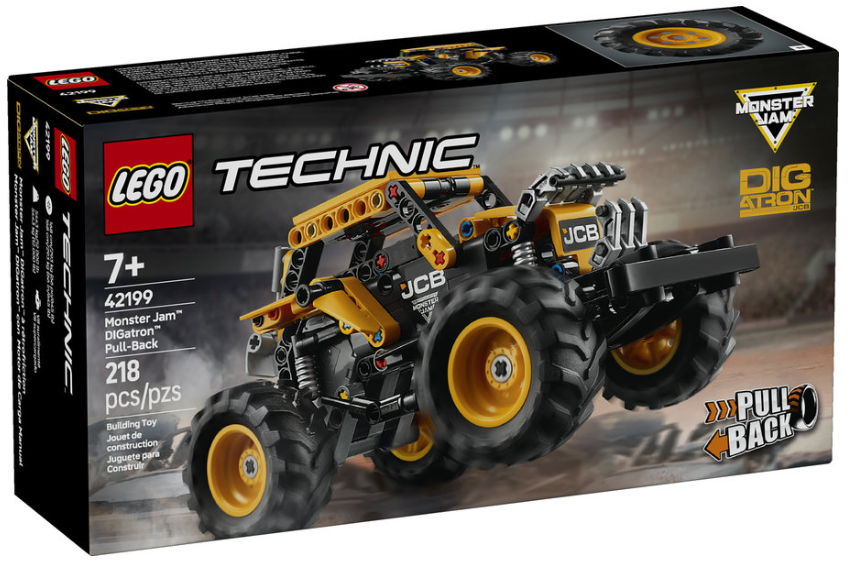 MONSTER JAM DIGATRON PULL-BACK - THE TOY STORE