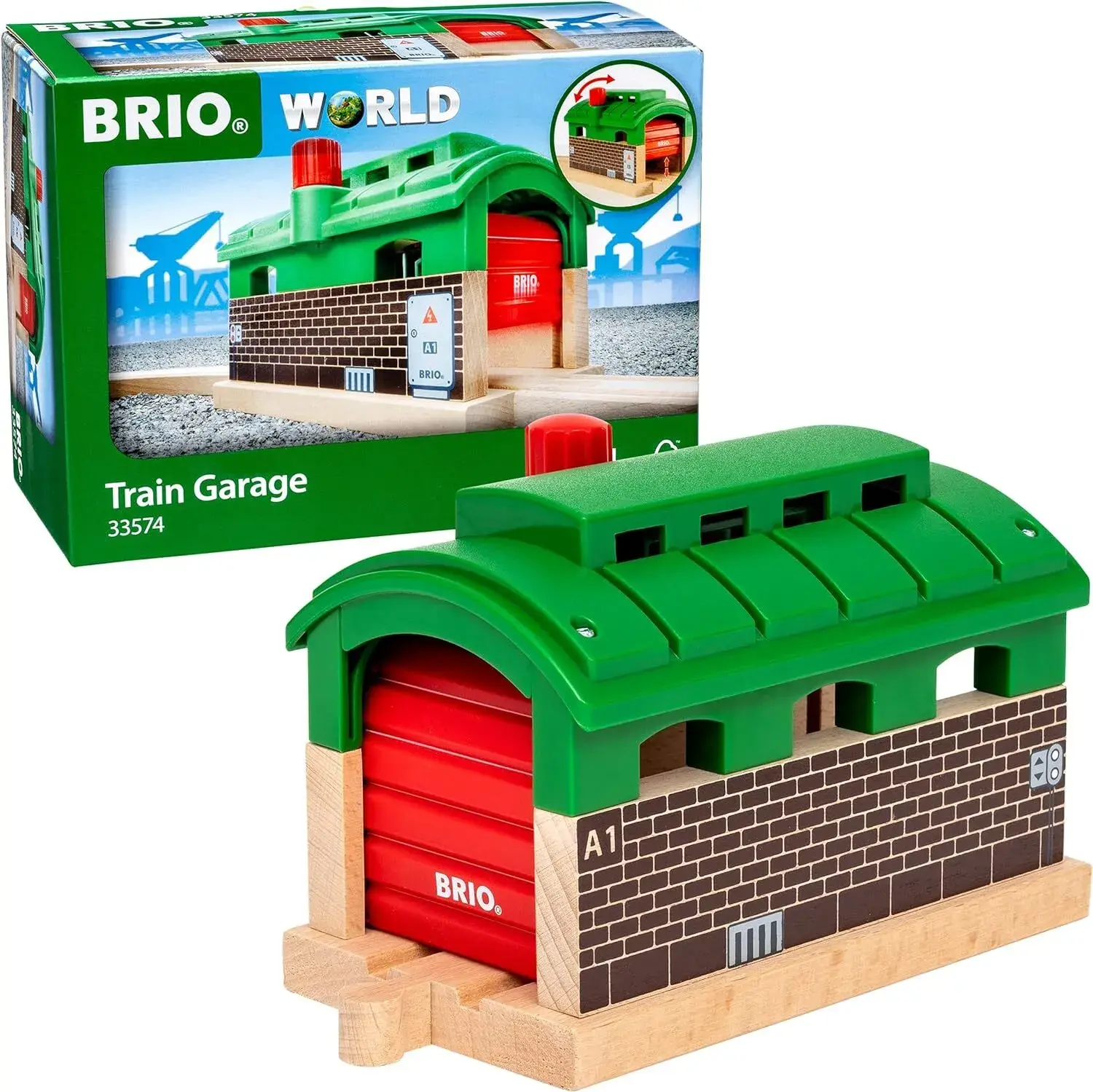 BRIO TRAIN GARAGE - THE TOY STORE