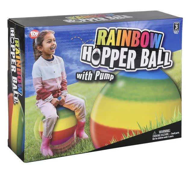 RAINBOW HOPPER BALL - THE TOY STORE