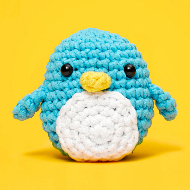 PIERRE PENGUIN BEGINNER CROCHET KIT - THE TOY STORE