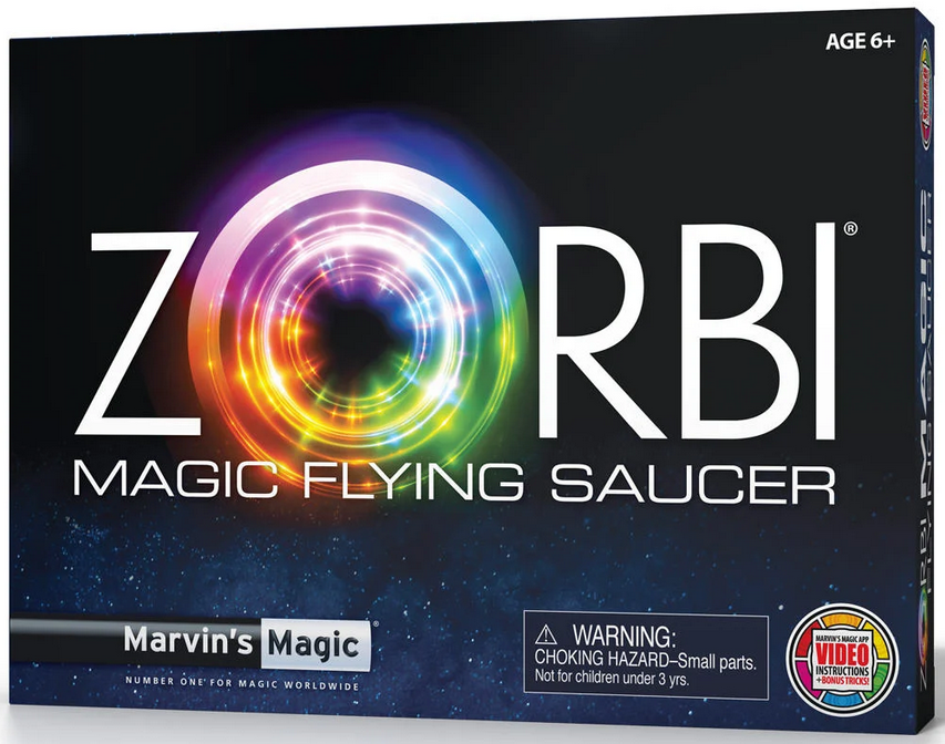 ZORBI MAGIC FLYING SAUCER - THE TOY STORE
