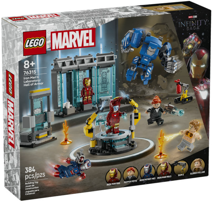 IRON MAN'S LABORATORY: HALL OF ARMOR - THE TOY STORE