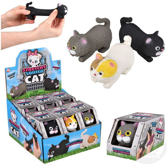 STRETCHY SQUISH CAT - THE TOY STORE