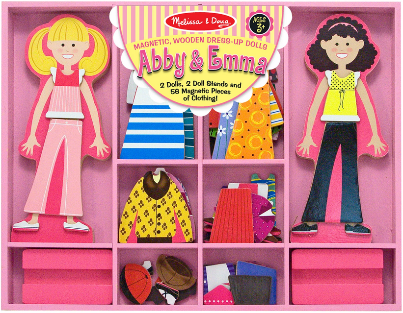 ABBY & EMMA MAGNETIC DRESS-UP - THE TOY STORE
