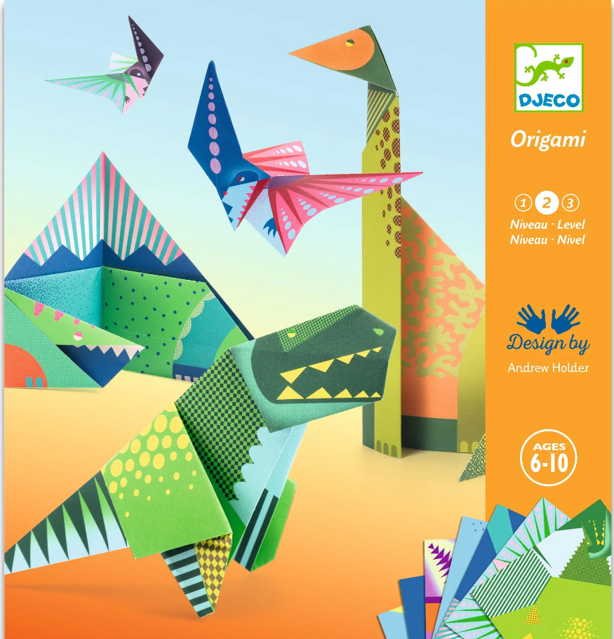ORIGAMI KIT DINOSAURS - THE TOY STORE
