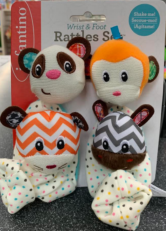 WRIST & FOOT RATTLES SET - THE TOY STORE