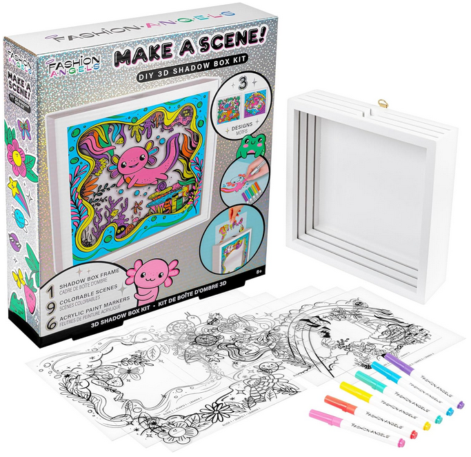 DIY 3D SHADOW BOX KIT - THE TOY STORE