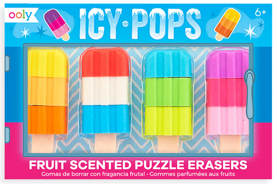 ICY POPS SCENTED PUZZLE ERASERS* - THE TOY STORE