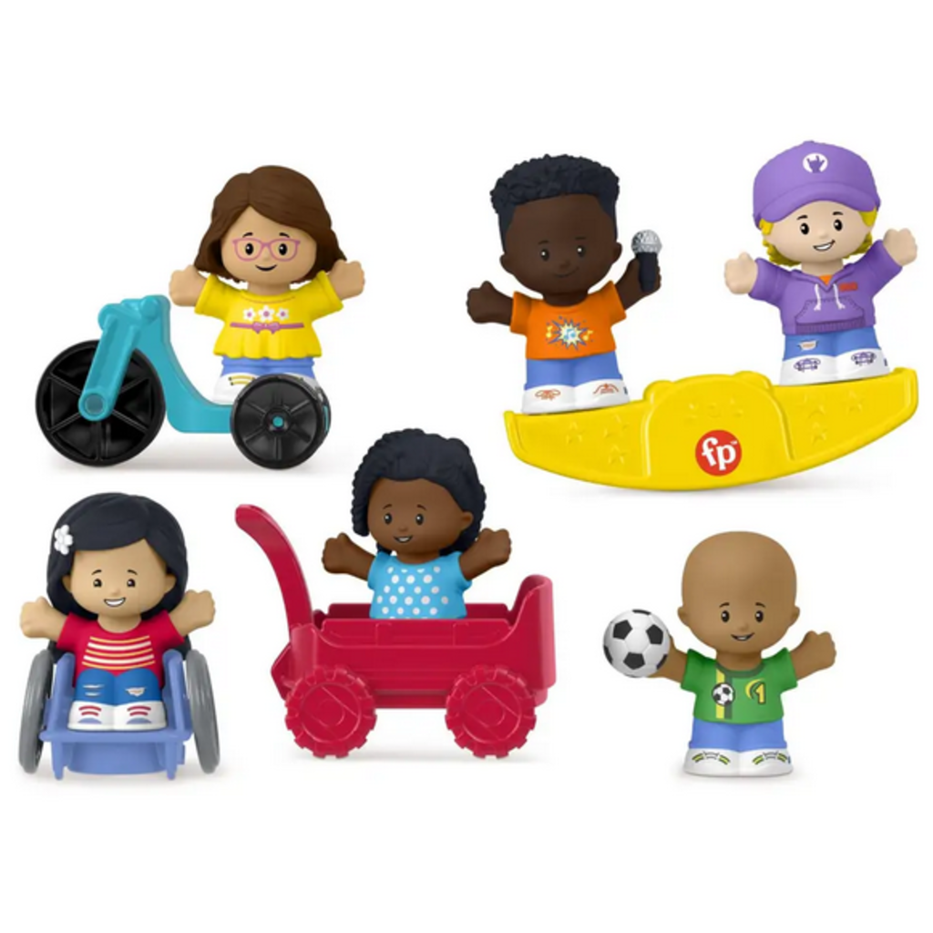 LITTLE PEOPLE PLAY FOR ALL FIGURE AND ACCESSORY PACK - THE TOY STORE