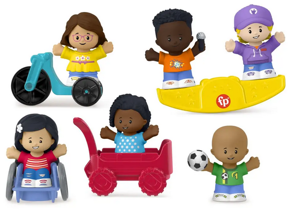 LITTLE PEOPLE PLAY FOR ALL FIGURE AND ACCESSORY PACK - THE TOY STORE