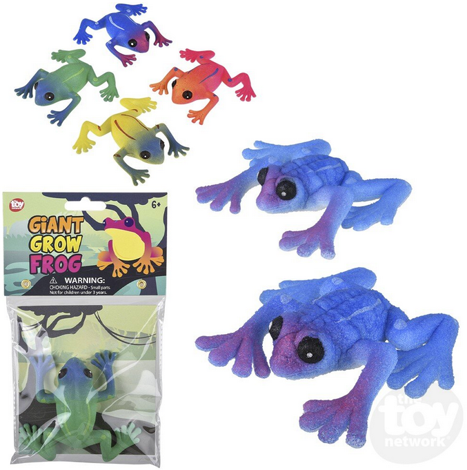 GIANT GROW FROG - THE TOY STORE