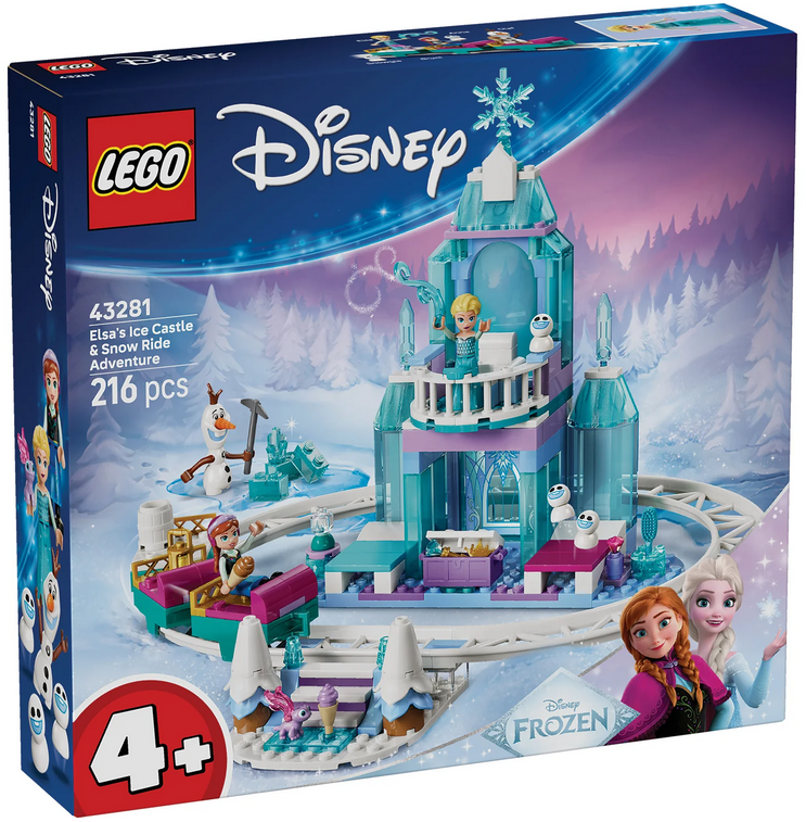 ELSA'S ICE CASTLE & SNOW RIDE ADVENTURE - THE TOY STORE