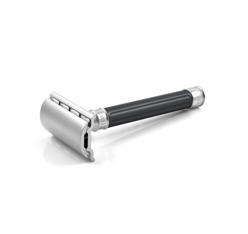 Edwin Jagger 3One6 Stainless Steel Gun Metal Safety Razor - Just For ...