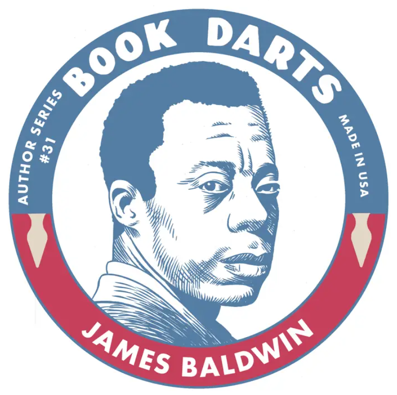 Book Darts | Author Series | James Baldwin - Just For Him Gift Shop
