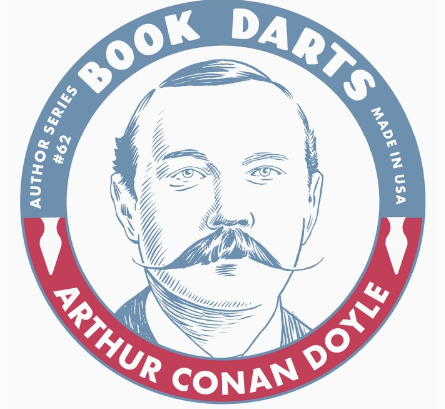Book Darts | Author Series | Arthur Conan Doyle - Just For Him Gift Shop
