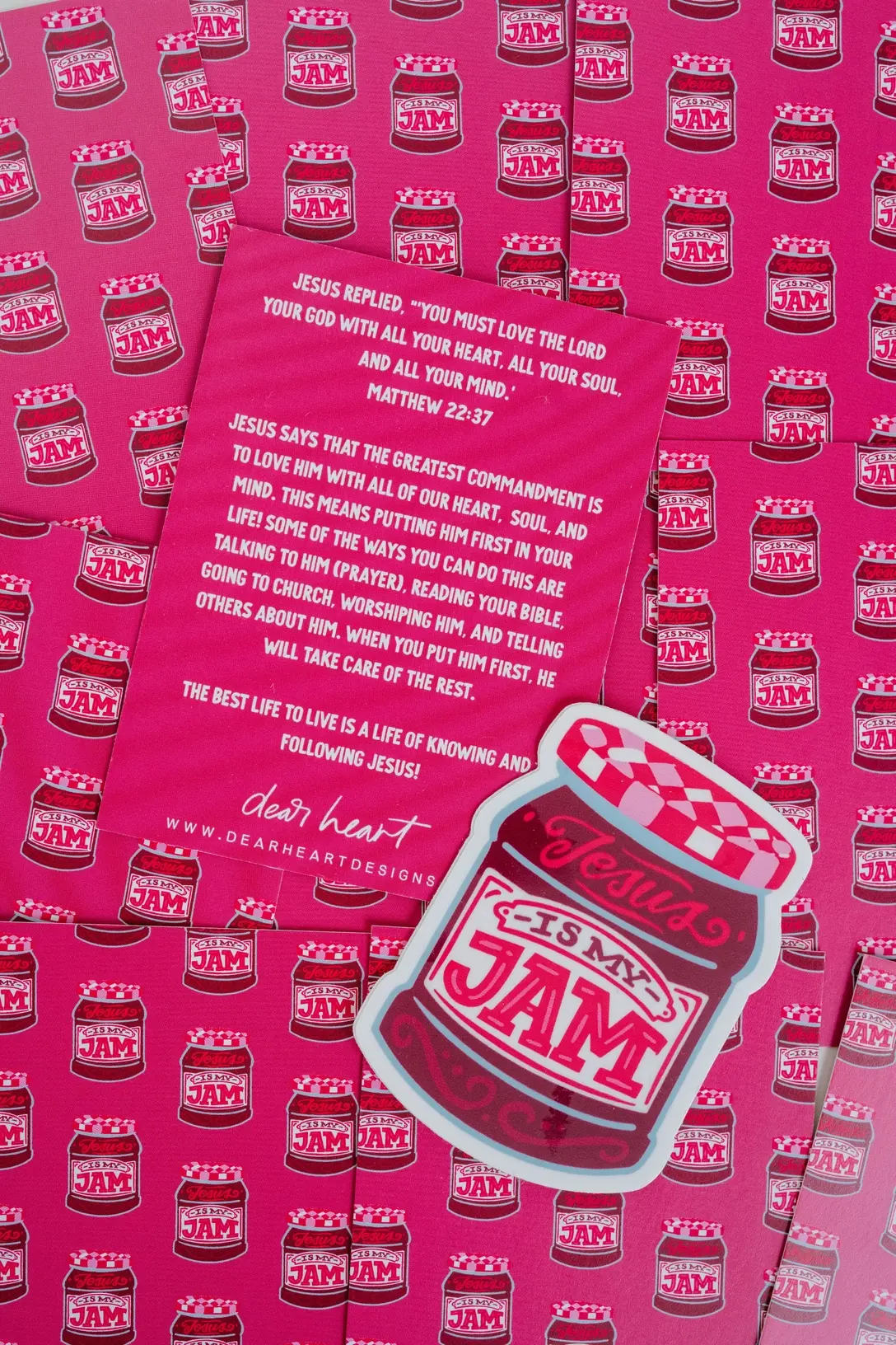 Jesus Is My Jam Sticker - Seacoast Bookstore