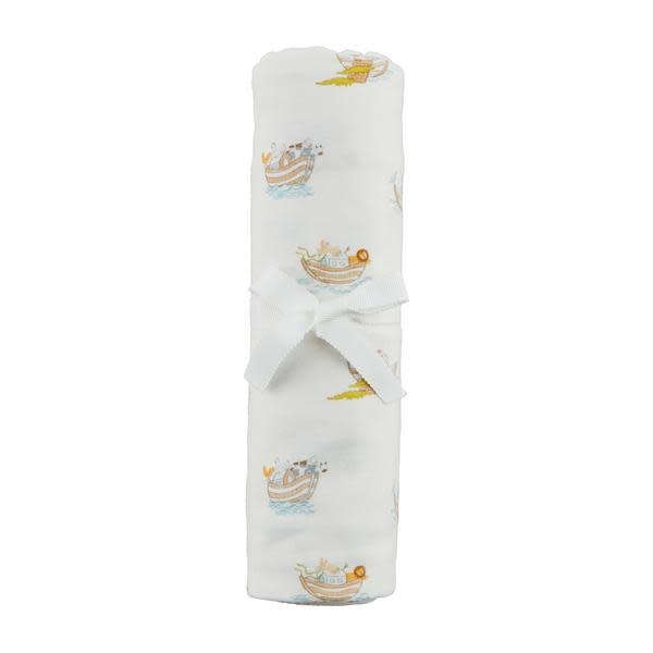 Noah's Ark Stretch Swaddle Blanket - Seacoast Bookstore
