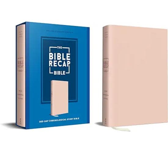 The Bible Recap 365-Day Chronological Study Bible English Standard ...