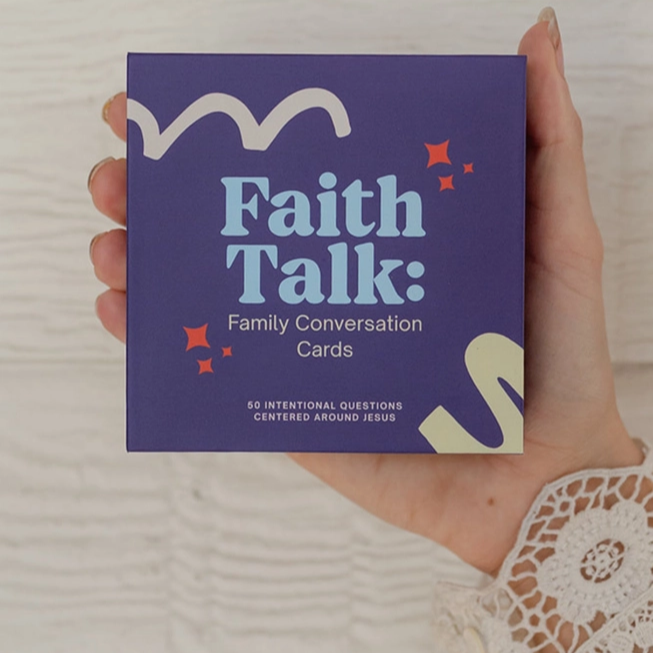 Faith Talk: Family Conversation Cards - Seacoast Bookstore