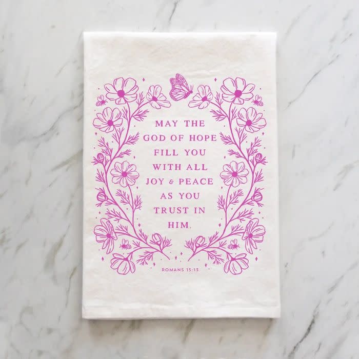 God of Hope Tea Towel - Seacoast Bookstore