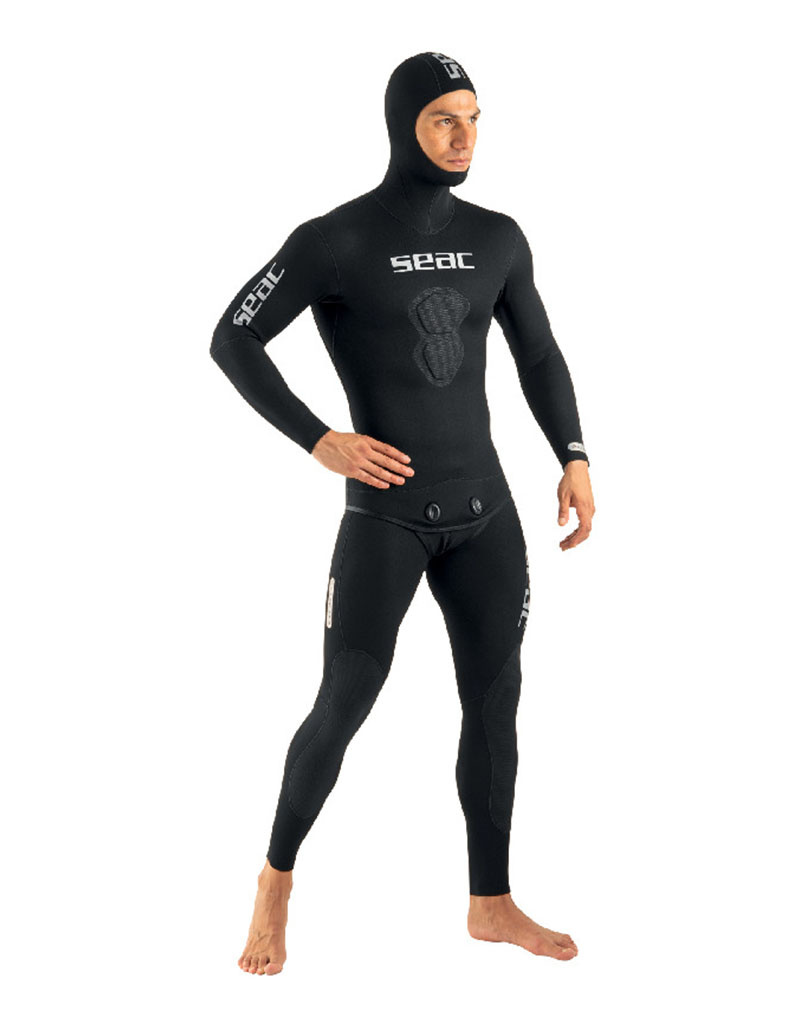 Seac Black Shark Wetsuit 3mm - Force-E Scuba Centers