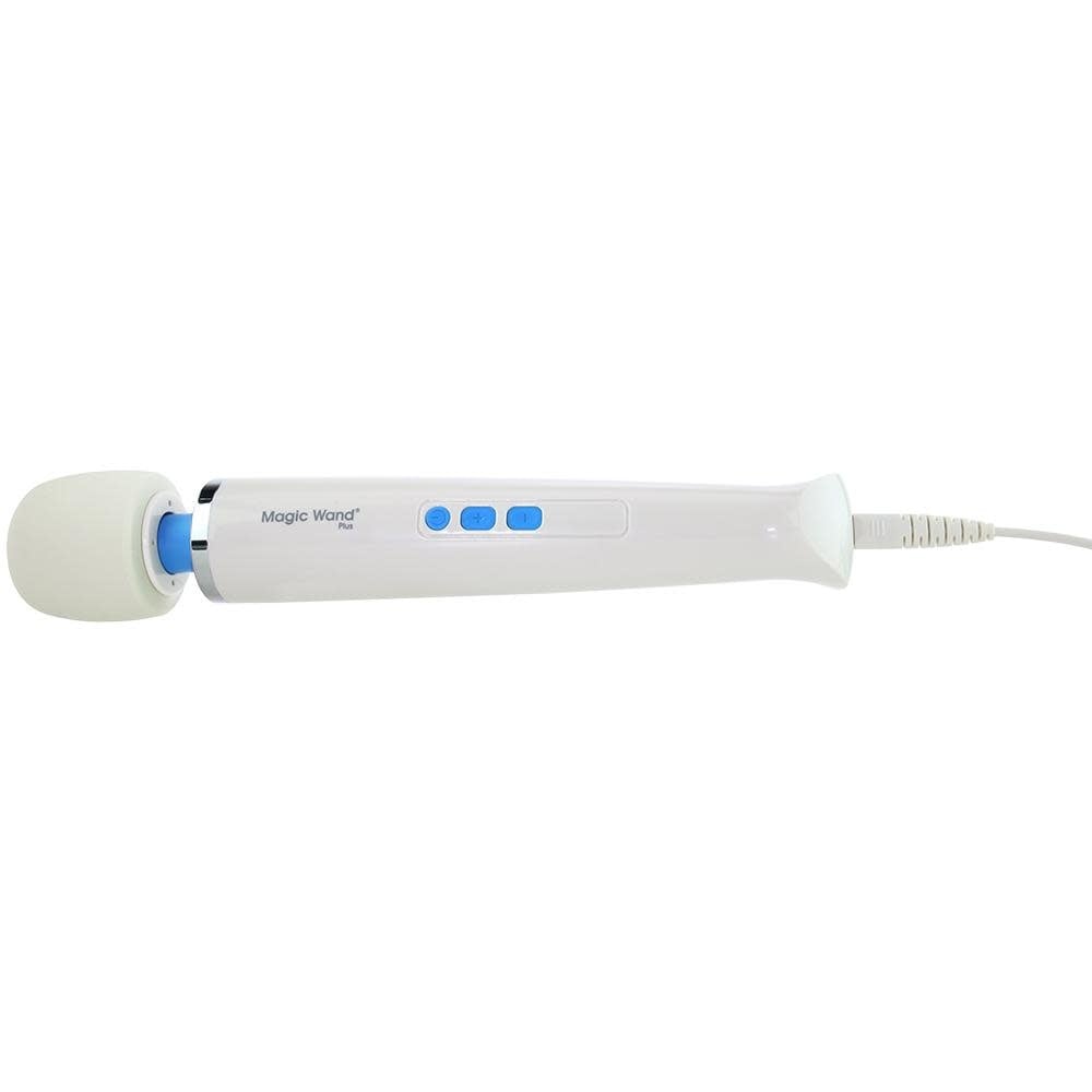 Woman Using Hitachi Magic Wand