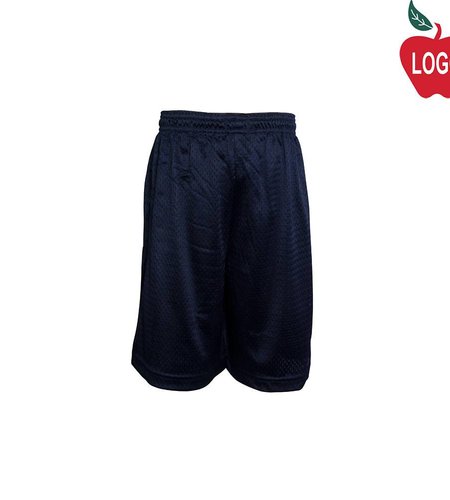 Champion Navy Blue Mesh Athletic Shorts #8173 - Merry Mart Uniforms
