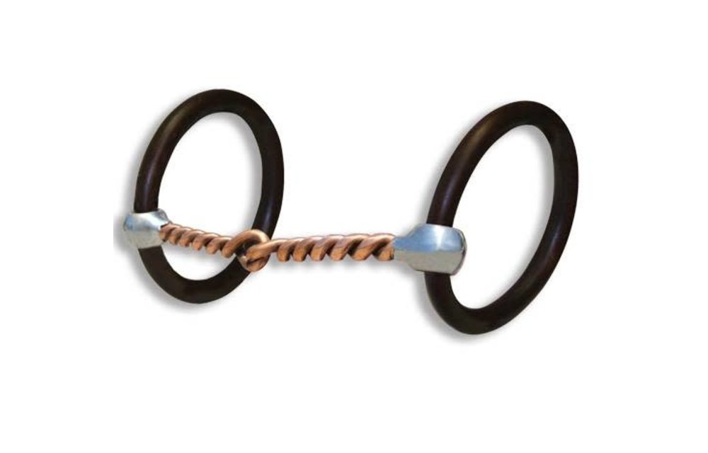 PRO CHOICE Avila Copper Twist Ring Snaffle Bit 5 1/2" Mouth AVB-128 ...