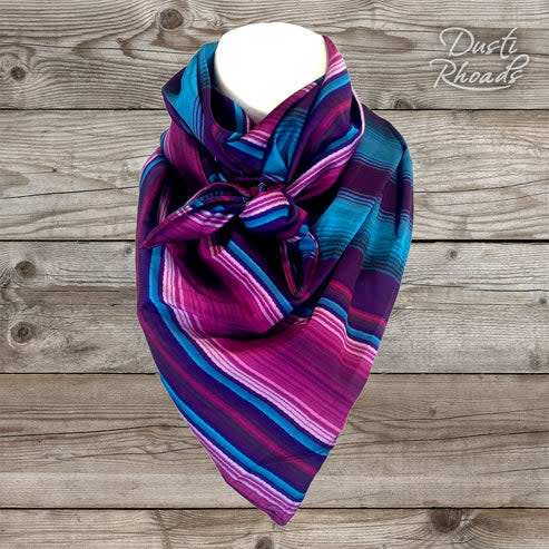 DUSTI RHOADS CRAZY SERAPE WILD RAG - Corral Western Wear