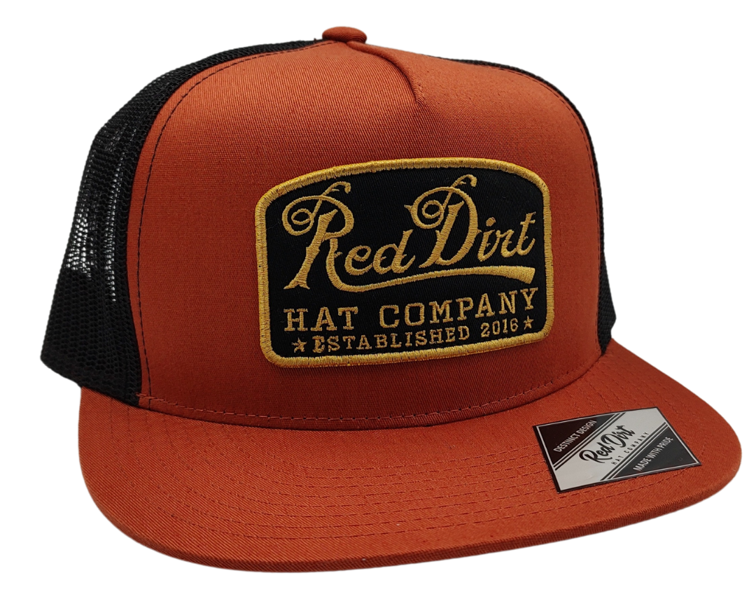 RED DIRT HAT CO GUITAR BURNT ORANGE RDHC-339 - Corral Western Wear