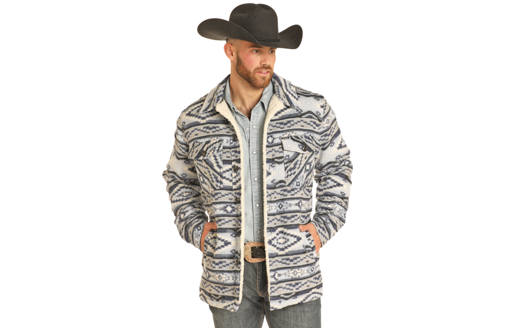 ROCK & ROLL JACQUARD BERBER LINING BM92C04341 - Corral Western Wear