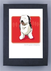 Paper Russells Old English Sheep Dog - The Initial Choice