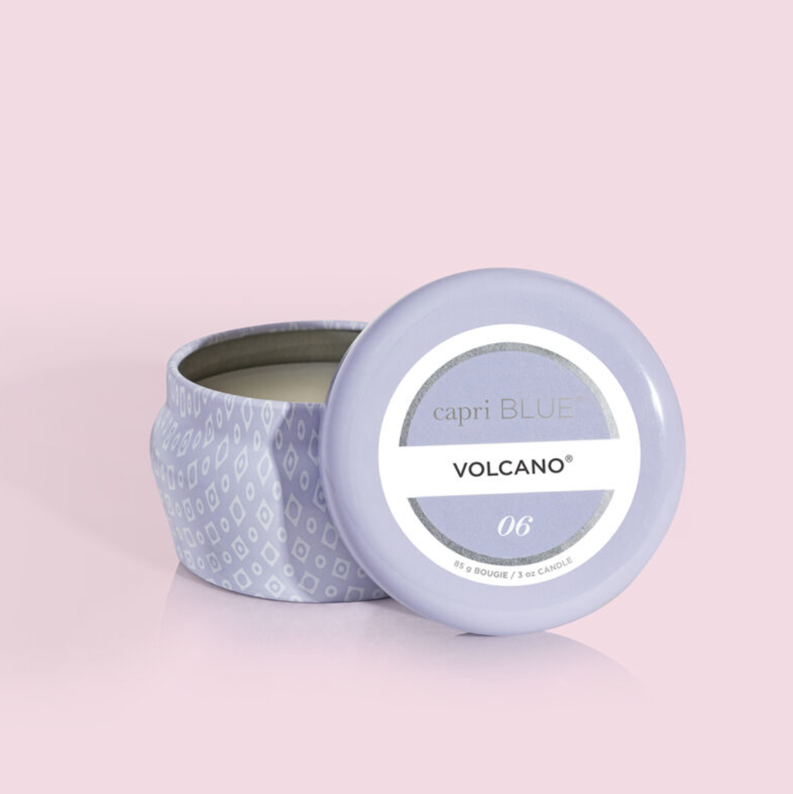 Lavender Volcano Mini Tin Candle - The Initial Choice