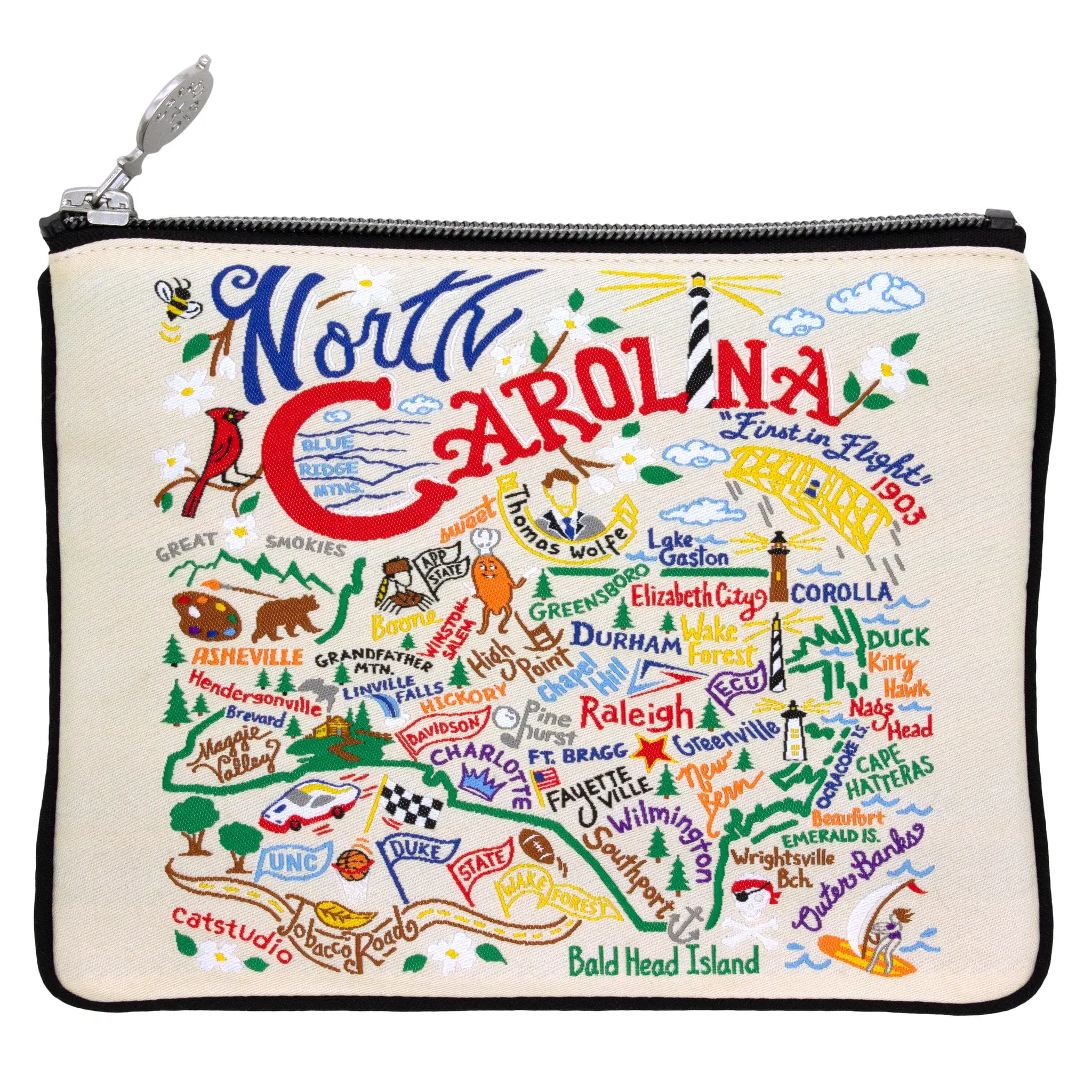 North Carolina State Pouch - The Initial Choice