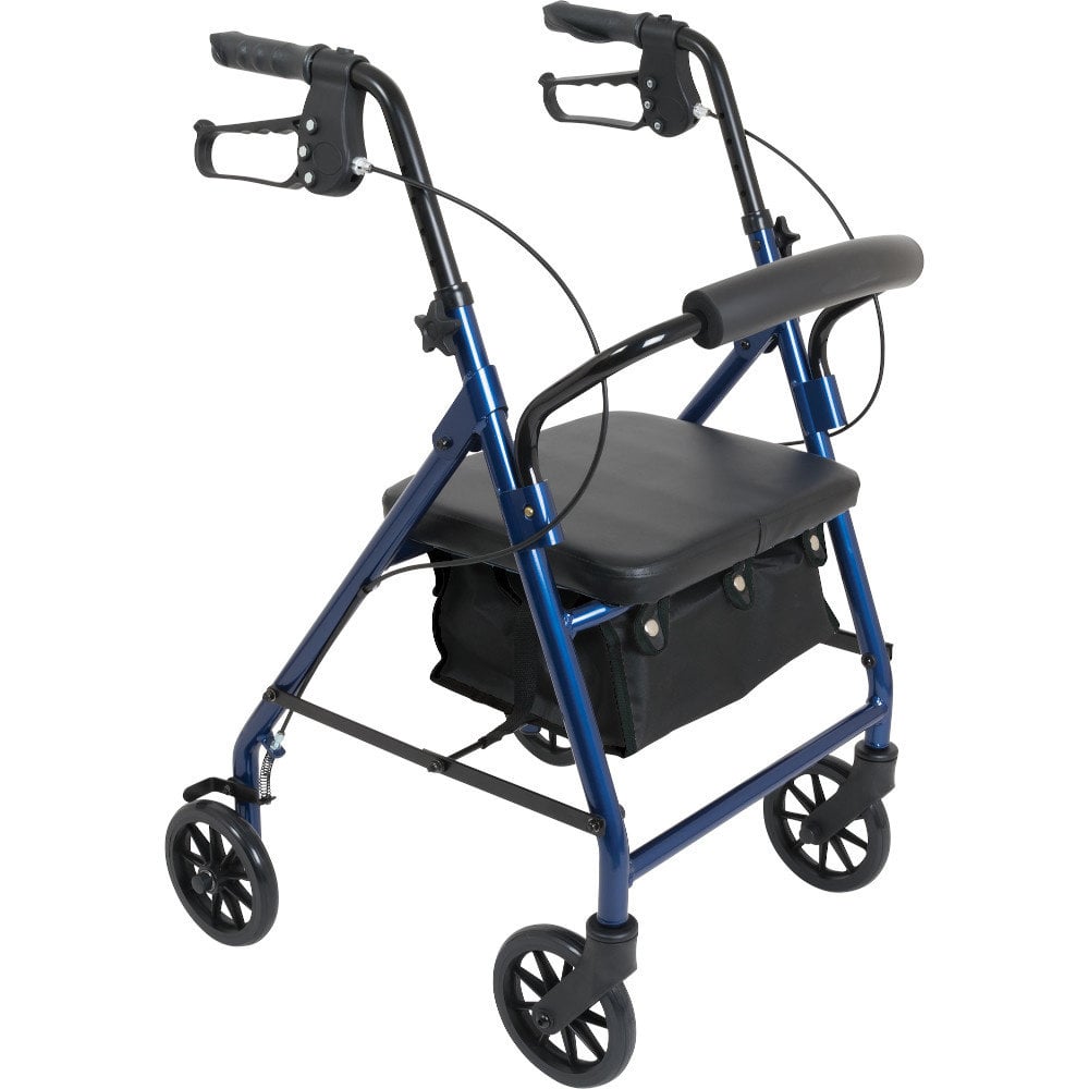 4 Wheel Walker Junior 5'' BLUE - Atlantic Healthcare Products