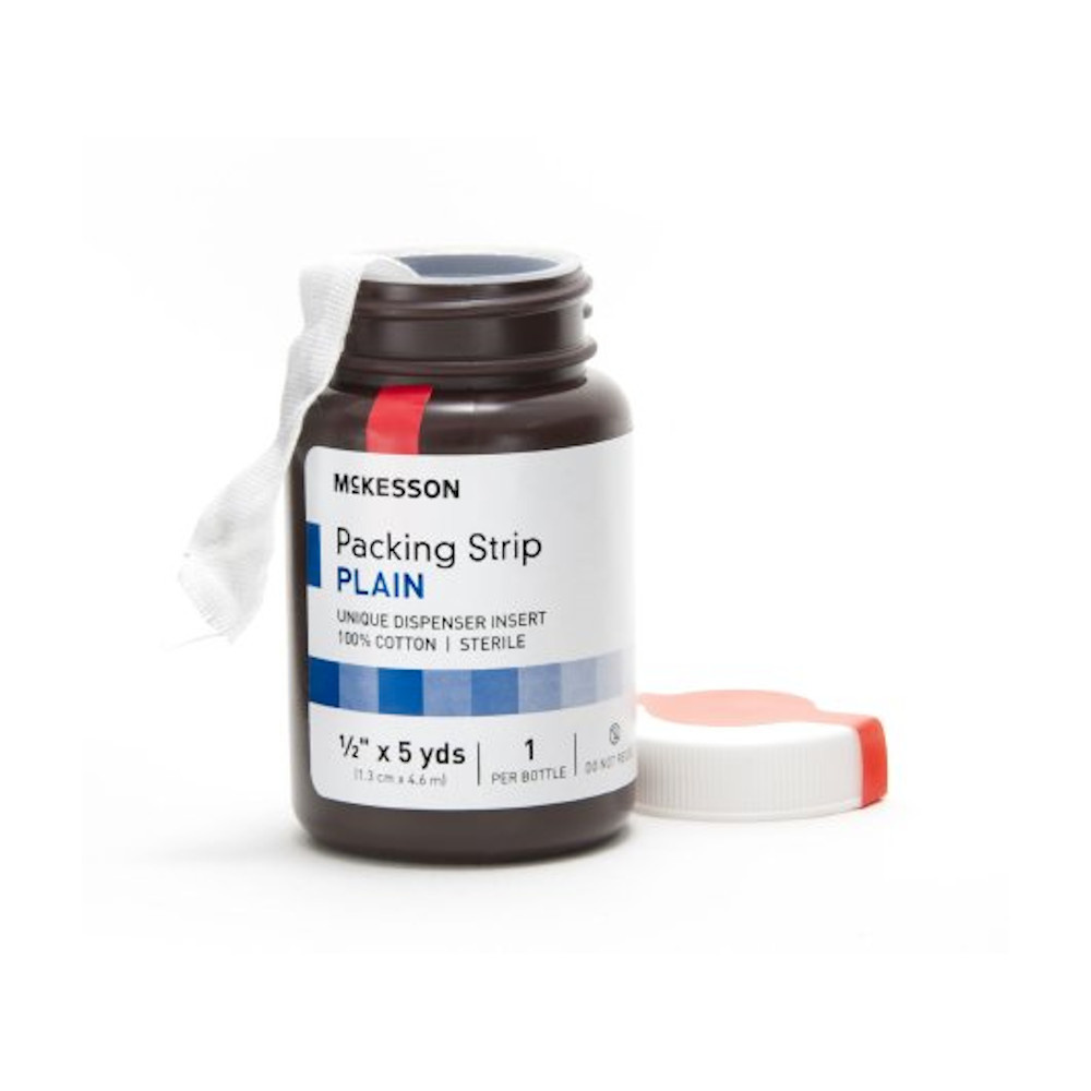 Packing PLAIN 1/2in 5yds - Atlantic Healthcare Products