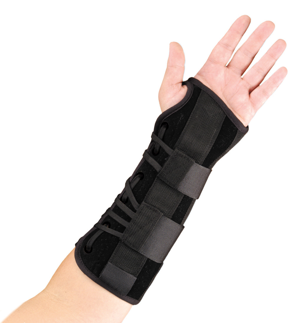 SUEDE LACING WRIST & FOREARM SPLINT - Atlantic Healthcare Products