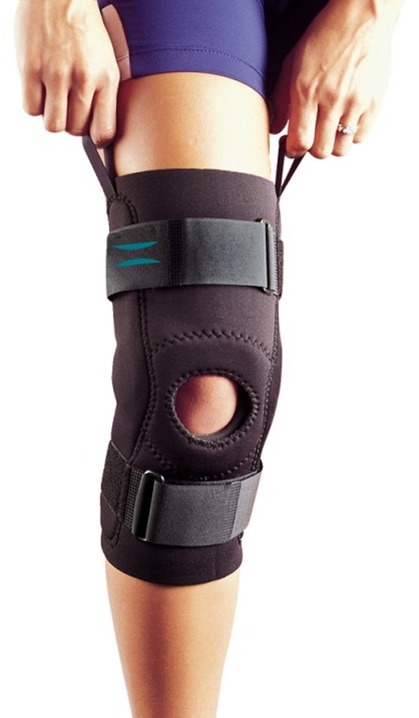 UNIVERSAL BUTTRESS HINGED PATELLA STABILIZER - Atlantic Healthcare Products