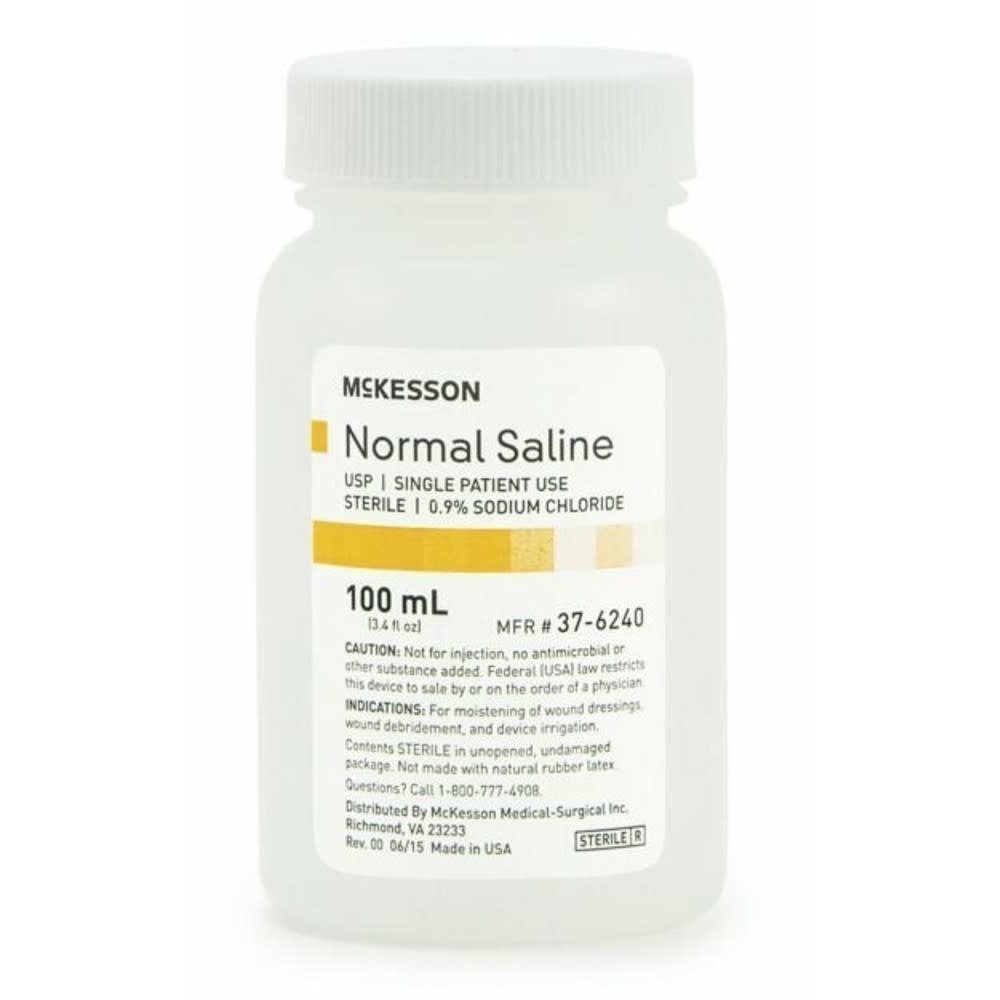 Sterile Saline 100 ml - Atlantic Healthcare Products