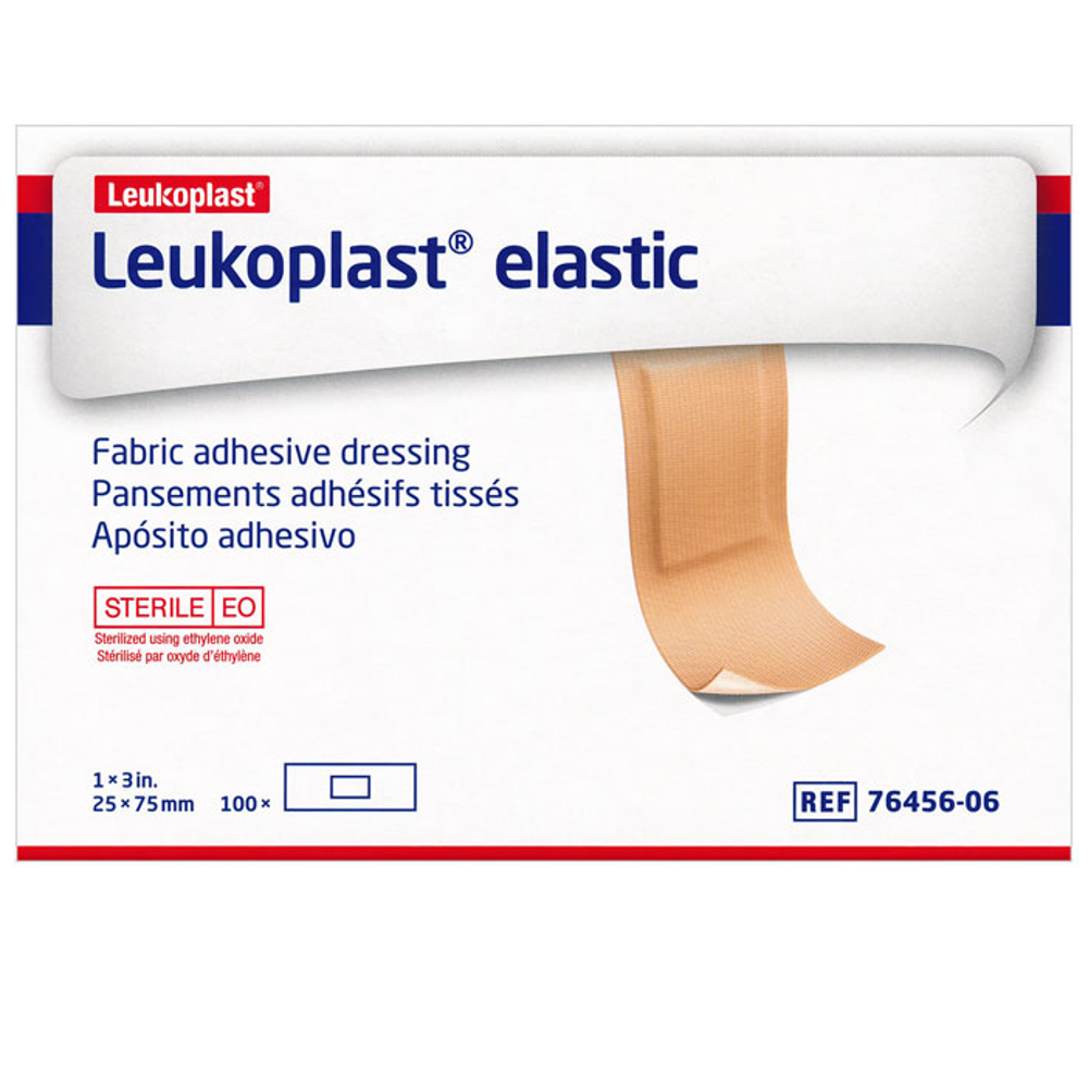Leukoplast Strip 1x3 Elastic Band Tan Sterile - Atlantic Healthcare ...