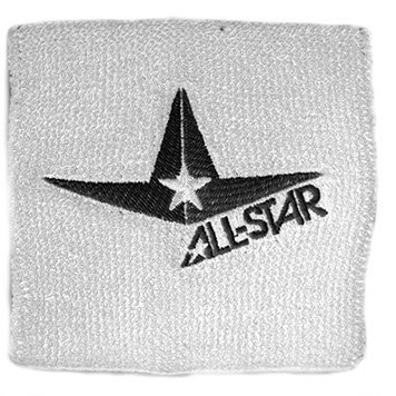 Classic Tri-Star Logo Wristbands 3 1/2" - Baseball Town