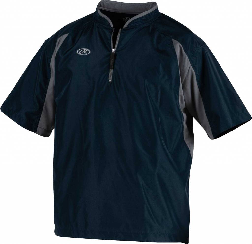 Rawlings TOCCJ Men's Short Sleeve Cage Jacket - Baseball Town