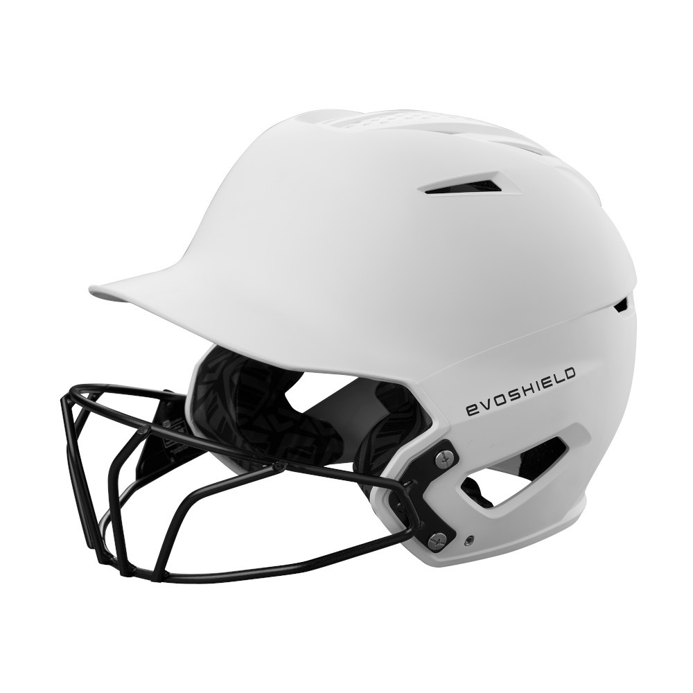 Casque de Frappeur EVO XVT 2.0 Mat avec Protecteur Facial - Baseball Town