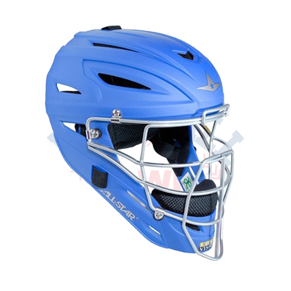 System 7 Solid Matte Catcher's Helmet - Baseball Town